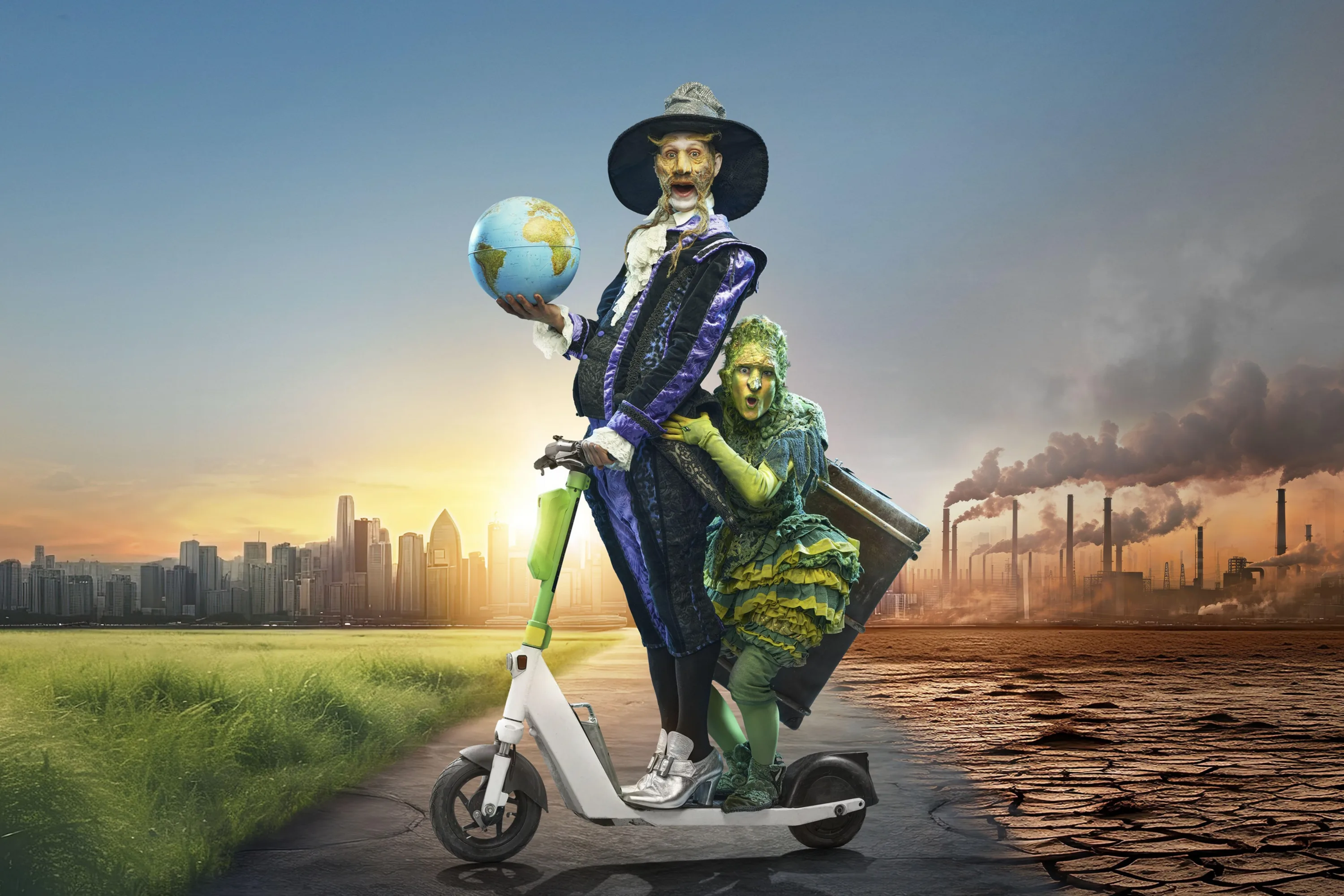 FOOLISH DOOM - A wizard's mission to unravel climate chaos - Theaterhaus